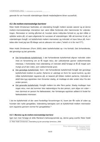 Videndeling - motivation og barrierer | PDF | Free Download