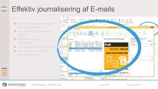 Paradigmeskifte for sags- og projektstyring, Peter Jørgensen - Workpoint | PPT