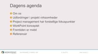 Paradigmeskifte for sags- og projektstyring, Peter Jørgensen - Workpoint | PPT