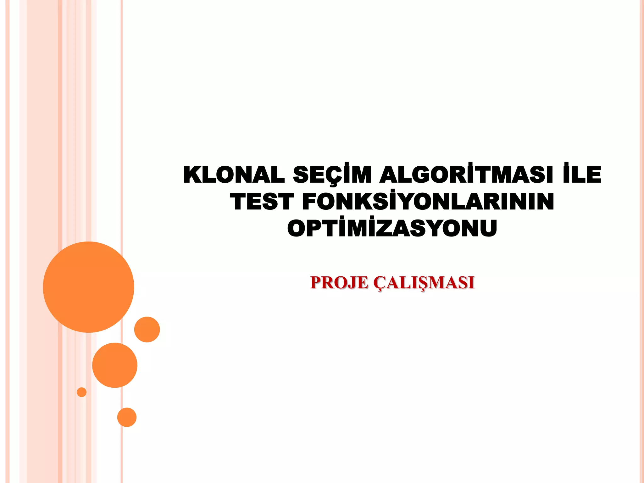 Clonal Selection Algorithm | PPT