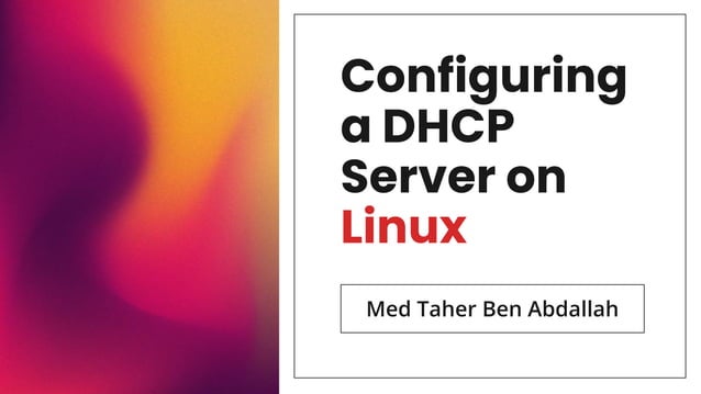 Configuring a DHCP Server | PPT