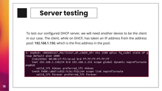 Configuring a DHCP Server | PDF