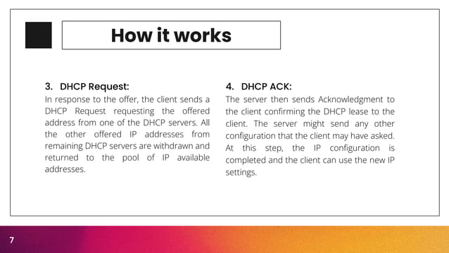 Configuring a DHCP Server | PPT