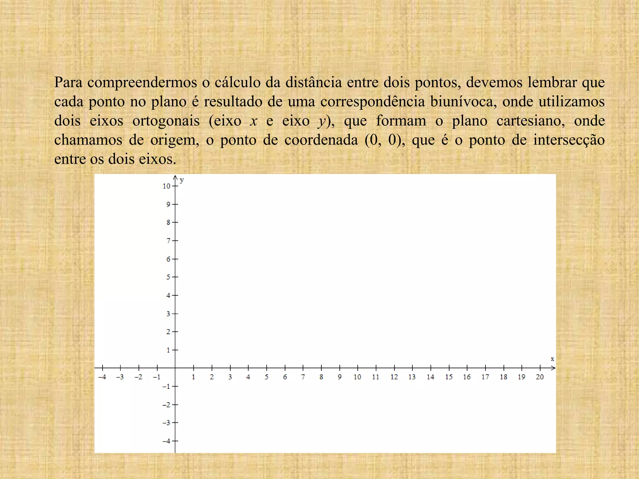 Geometria Analítica - Distância entre dois pontos | PPTX