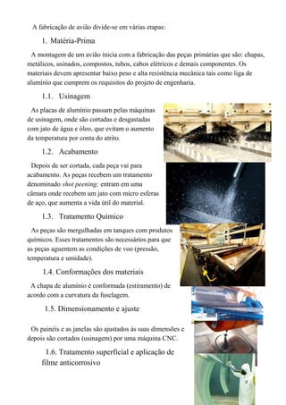 Projeto de avião | DOCX
