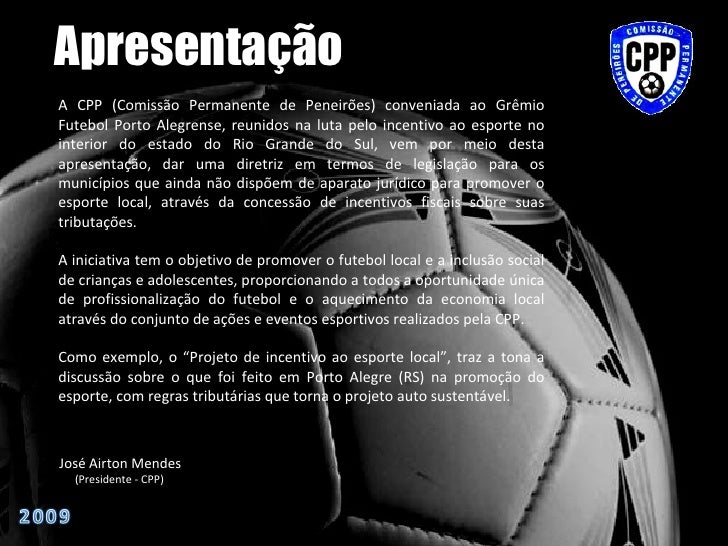 Projeto De Incentivo ao Esporte Local Projeto De Incentivo ao Esporte Local