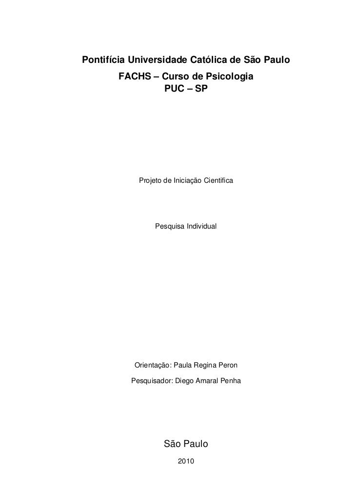 Exemplo De Projeto De Pesquisa Iniciação Cientifica – Novo Exemplo Exemplo De Projeto De Pesquisa Iniciação Cientifica – Novo Exemplo
