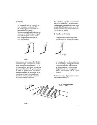 Projeto de piscinas | PDF