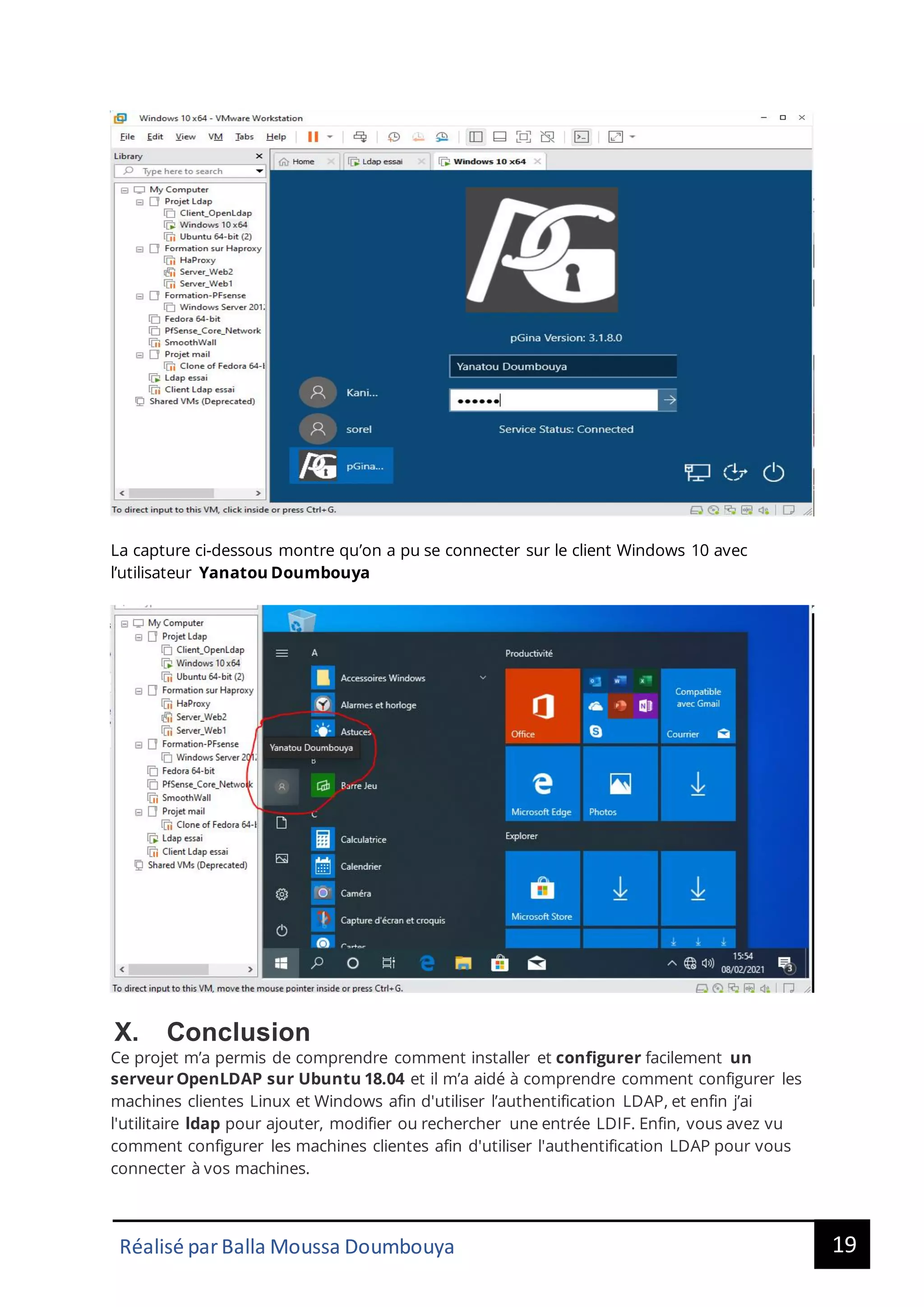 Rapport d’installation et configuration du serveur OpenLDAP | PDF