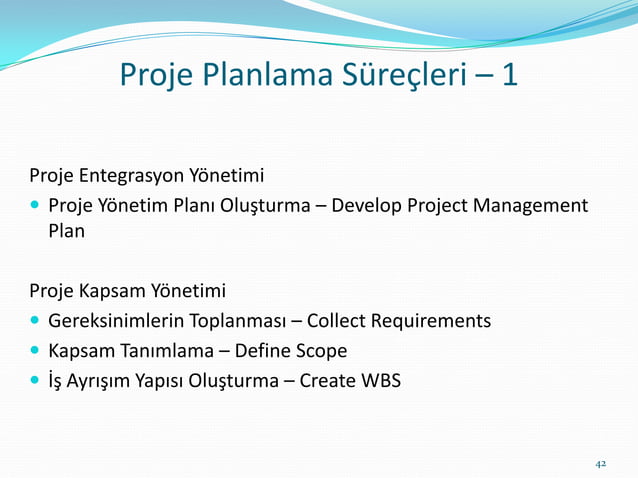 Proje yonetimi | PPTX