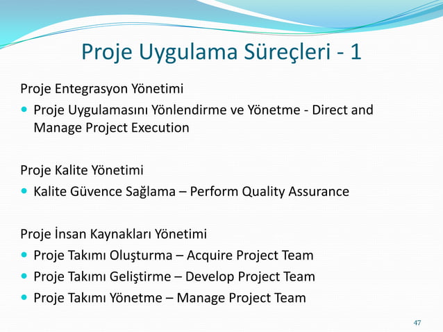Proje yonetimi | PPTX