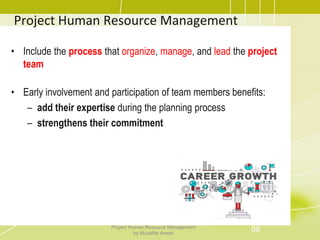 Project human Resource Management by Muzaffar Ansari | PPT
