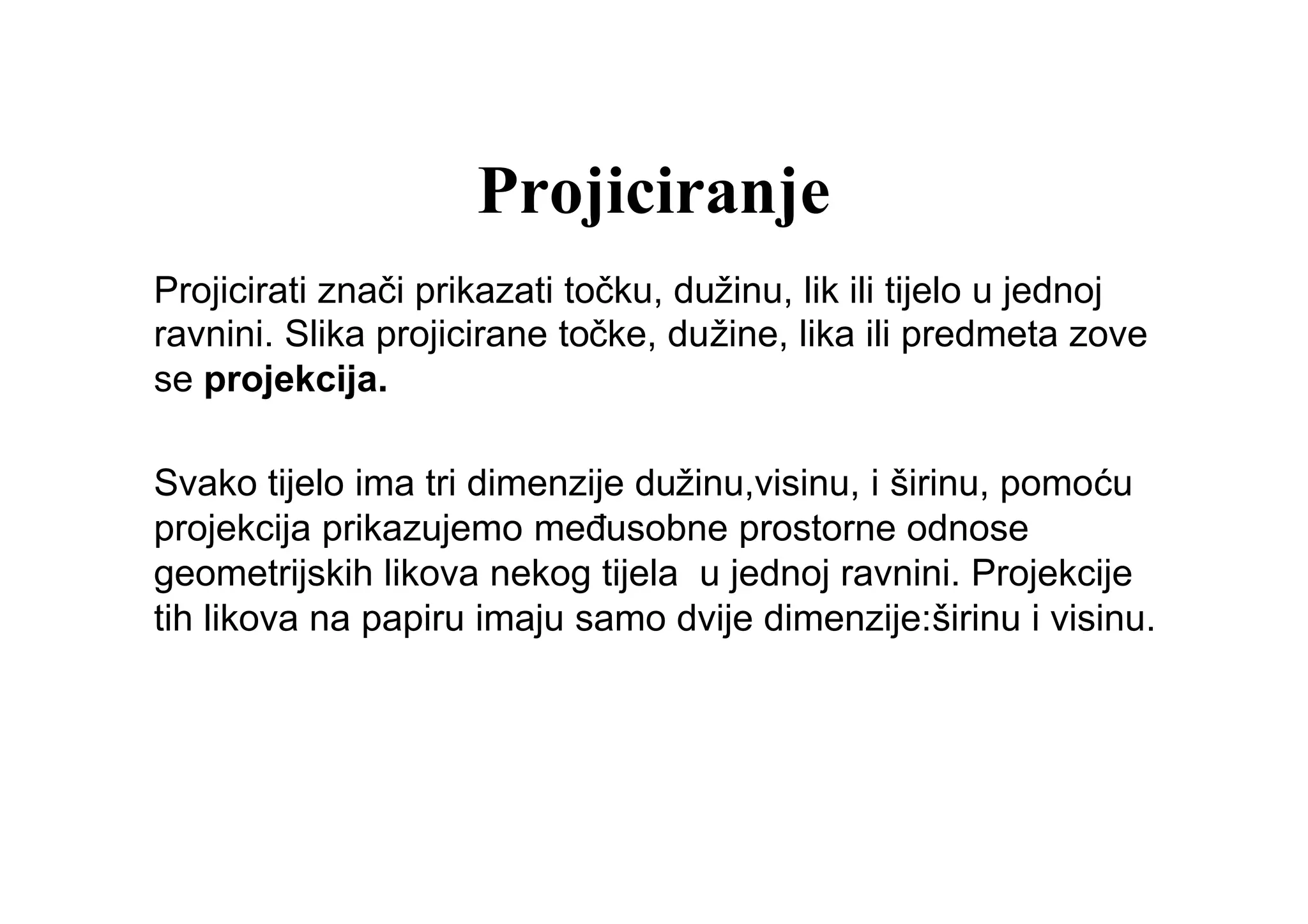 Projiciranje, presjeci, kotiranje, toleranci | PDF