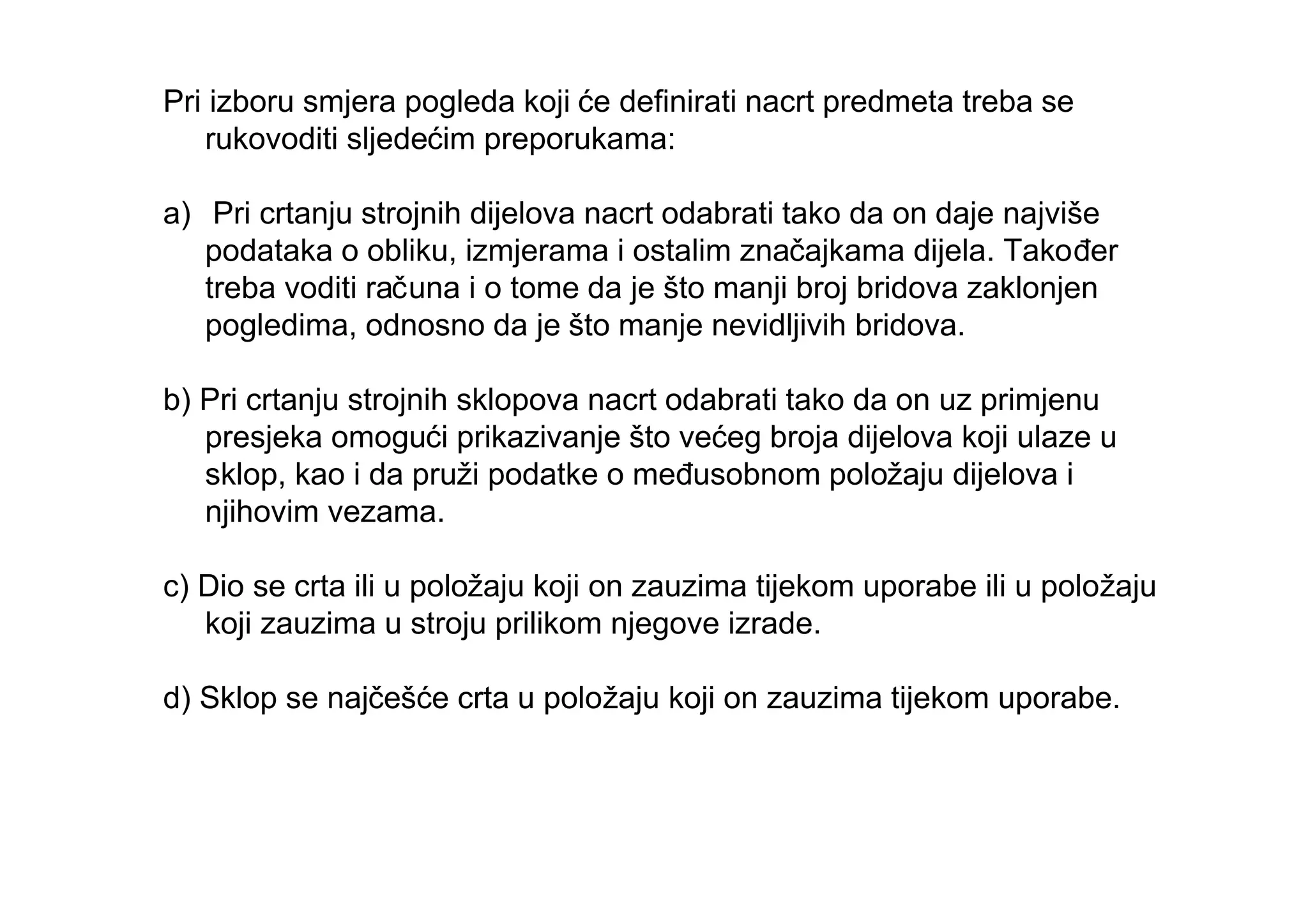 Projiciranje, presjeci, kotiranje, toleranci | PDF