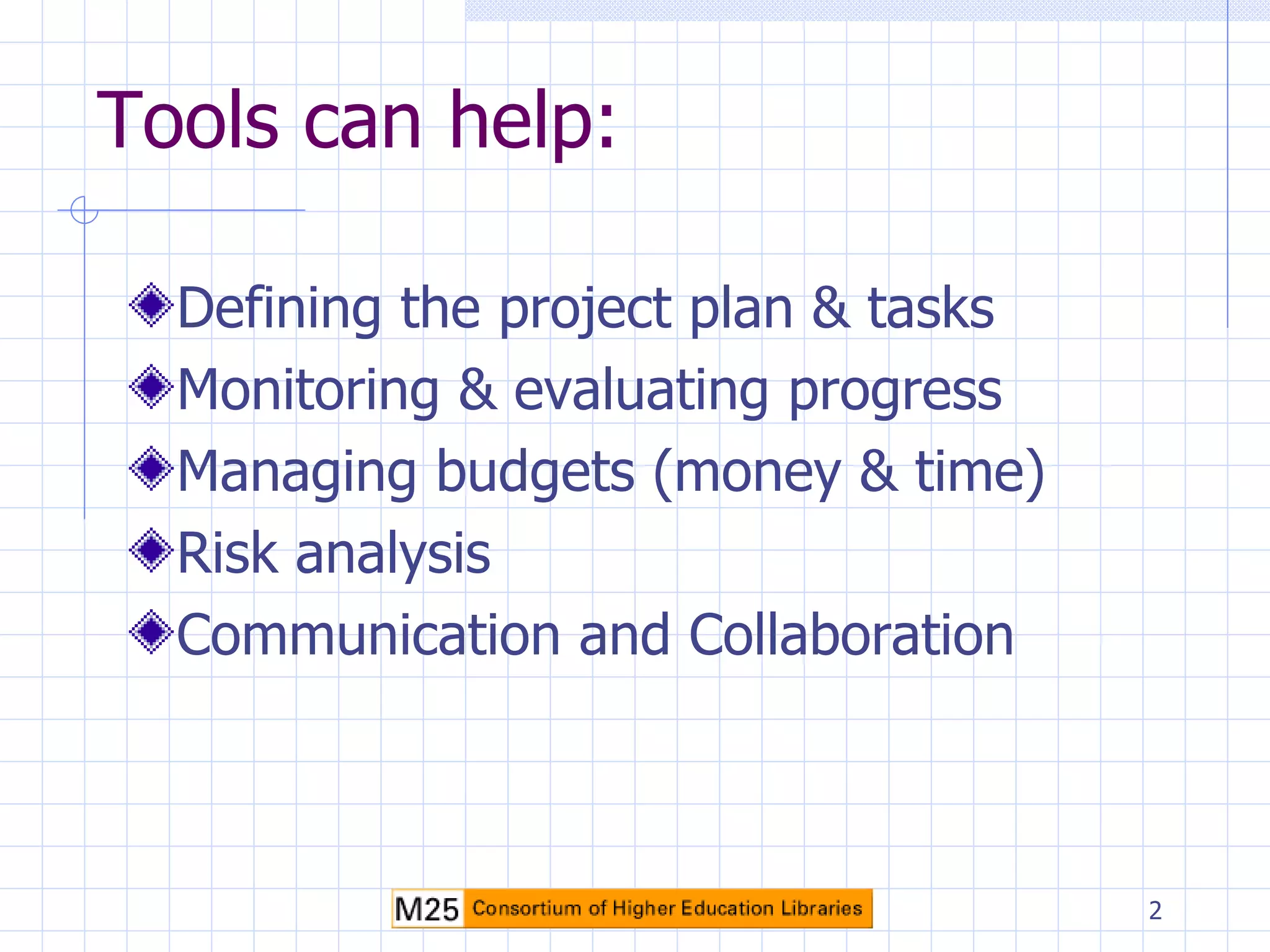 Project Management Tools | PPT