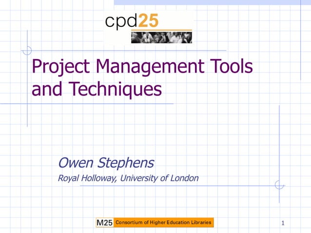 Project Management Tools | PPT