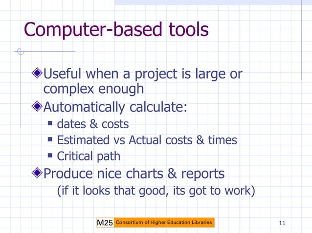 Project Management Tools | PPT