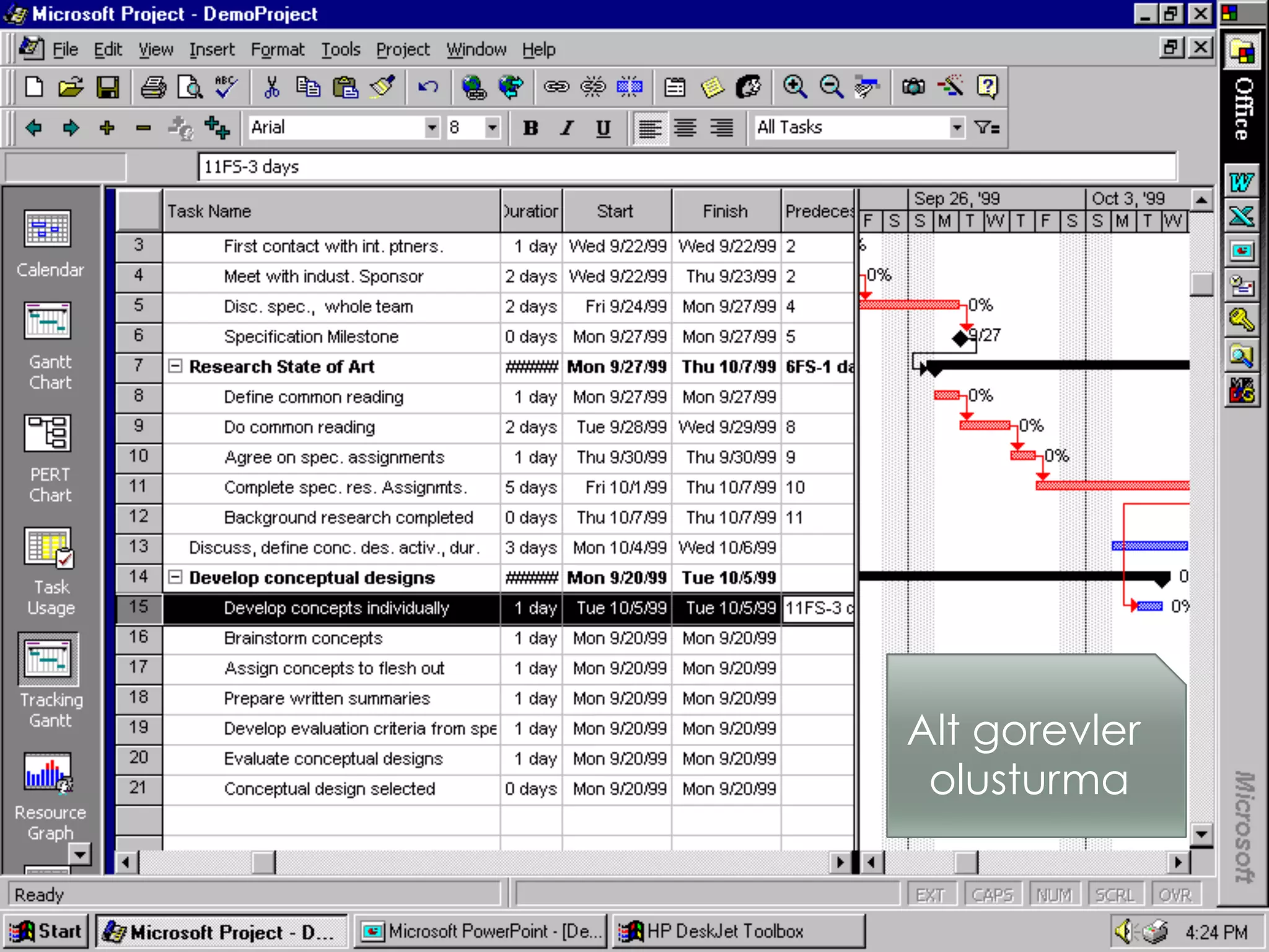 PROJE YONETIMI ve MS PROJECT | PDF