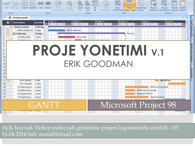 PROJE YONETIMI ve MS PROJECT | PDF