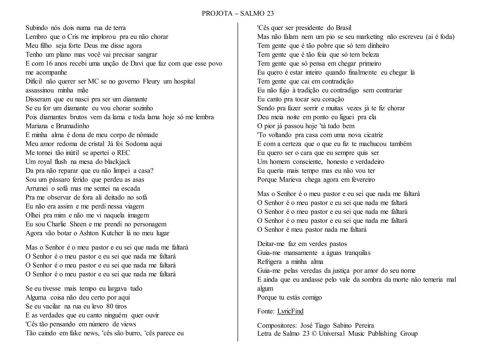 PROJOTA - Salmo 23.docx