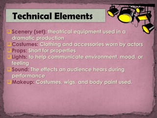 Elements of Drama | PPTX