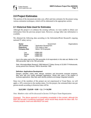 project plan | PDF | Computer Software and Applications | Computing