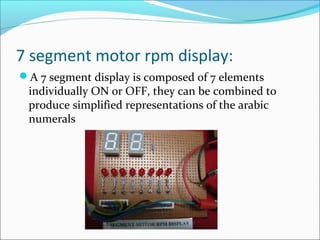BIDIRECTIONAL SPEED CONTROL OF DC MOTOR USING 8051 MICROCONTROLLER | PPT