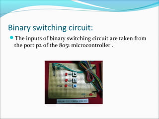 BIDIRECTIONAL SPEED CONTROL OF DC MOTOR USING 8051 MICROCONTROLLER | PPT