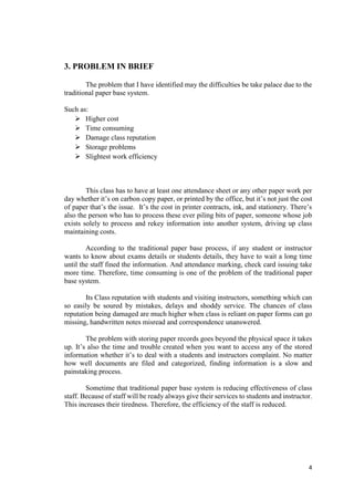 Class Management System Project Proposal | PDF