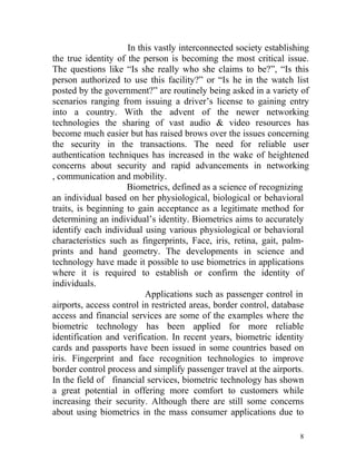 Iris based Human Identification | PDF