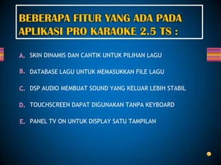 Pro karaoke slide oke | PPT