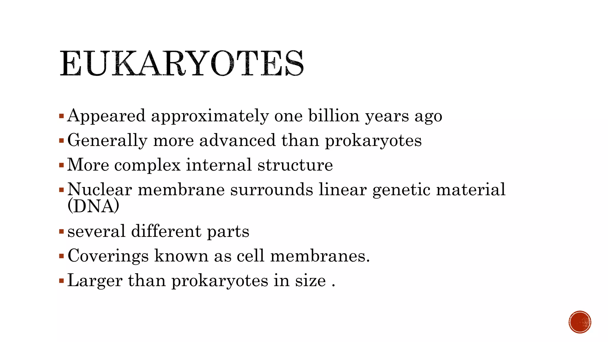Prokaryotes and eukaryotes | PPTX