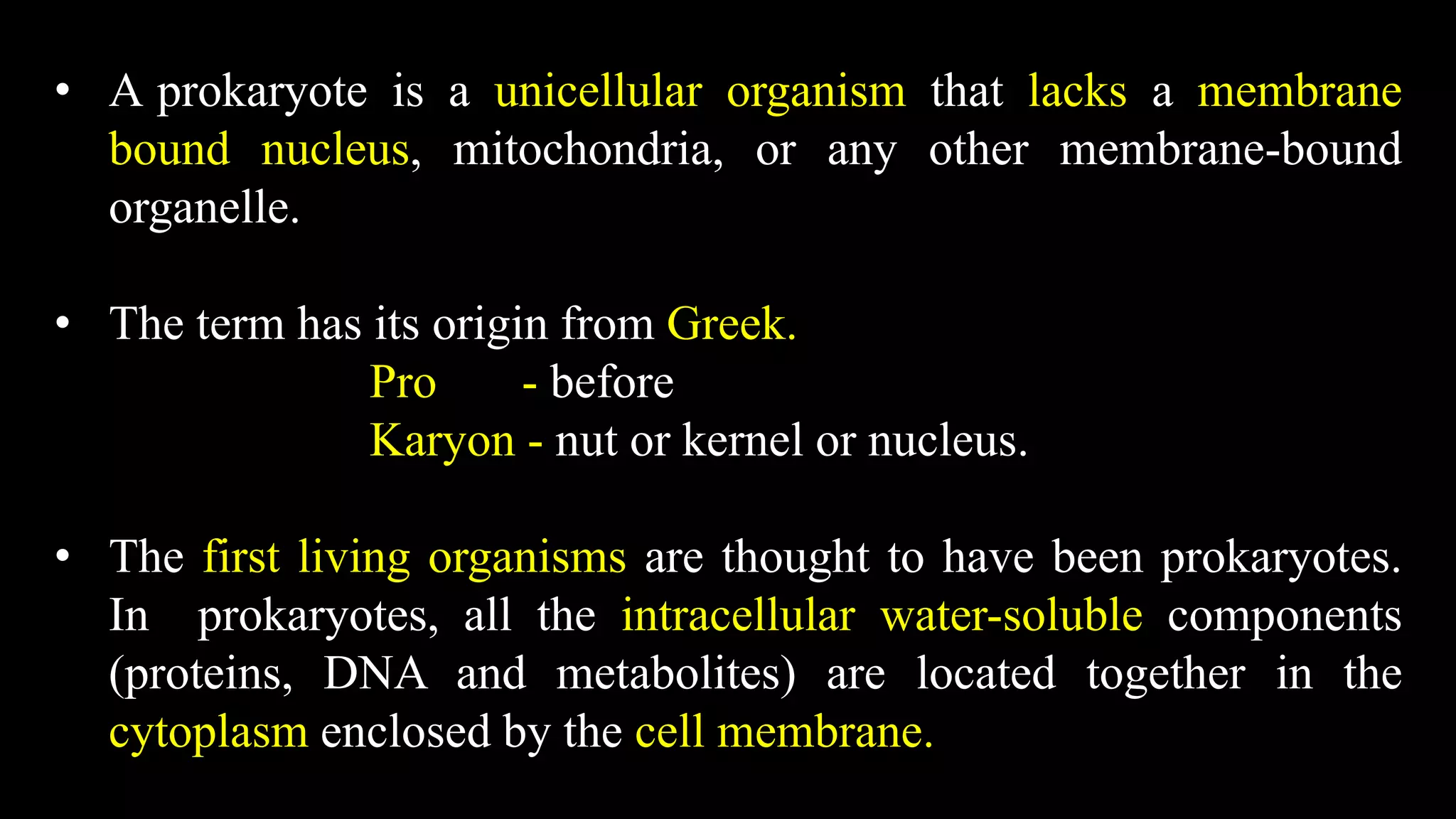 Prokaryotes and eukaryotes powerpoint | PPT