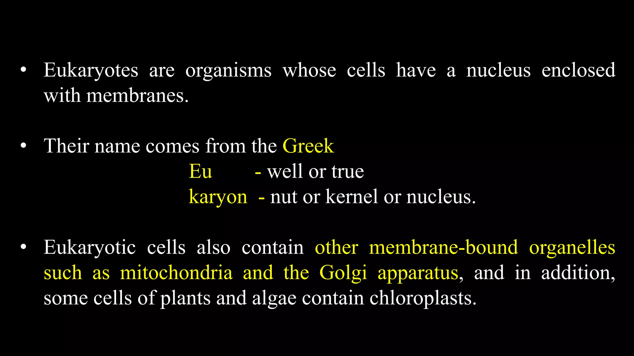 Prokaryotes and eukaryotes powerpoint | PPT
