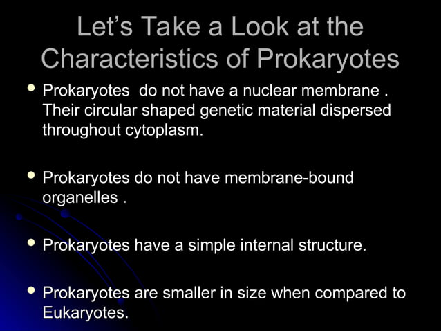 PROKARYOTIC VS. EUKARYOTIC CELL SIMILARITIES AND DIFFERENCES | PPT