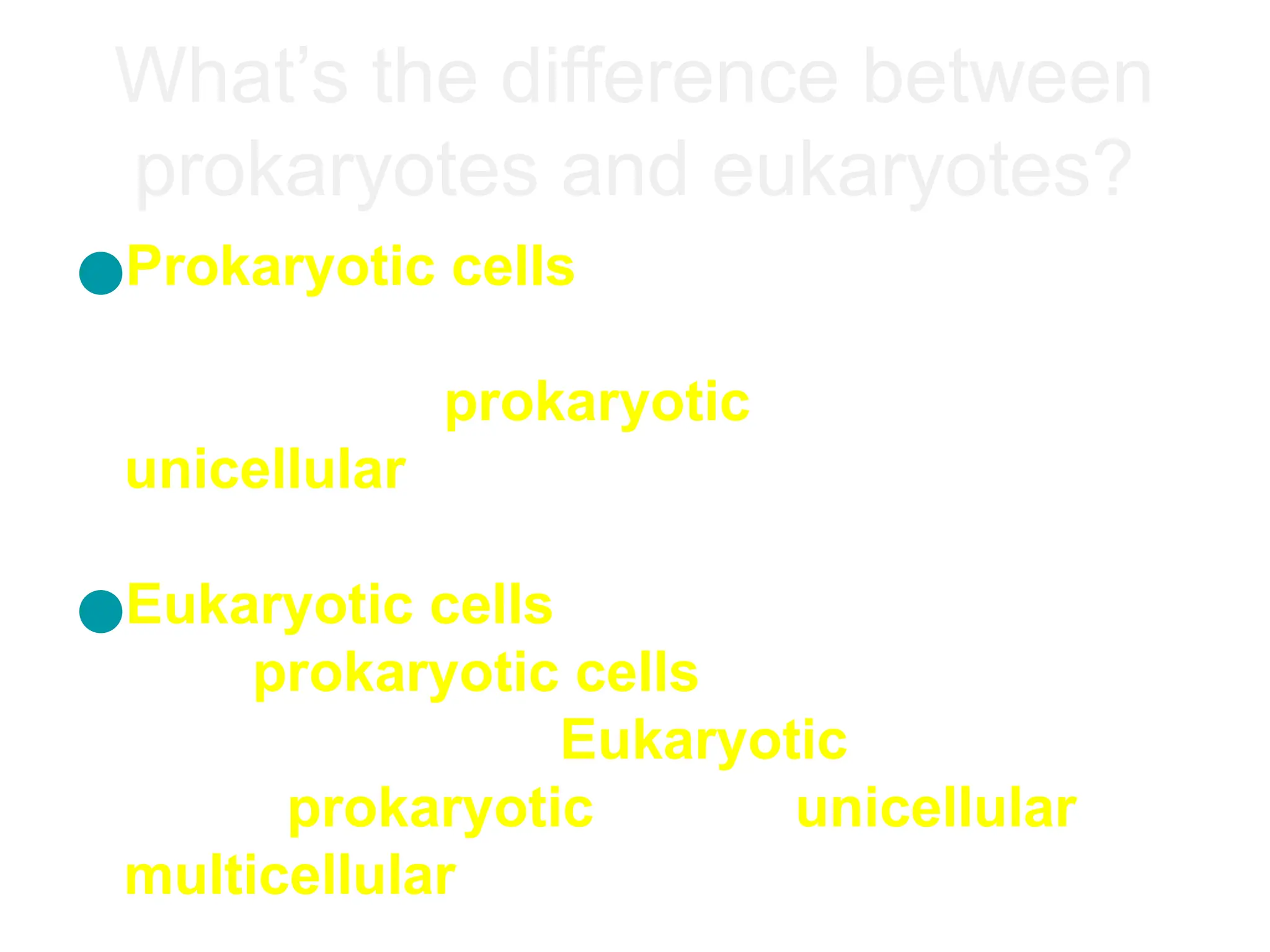 prokaryote vs Eukaryote prokaryote vs Eukaryote | PPTX