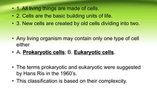 Prokaryotic cell ppt | PPTX