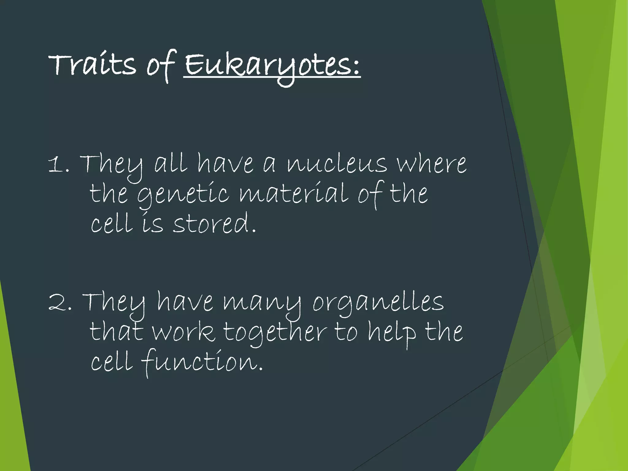 Prokaryotic &eukaryotic cells | PPTX