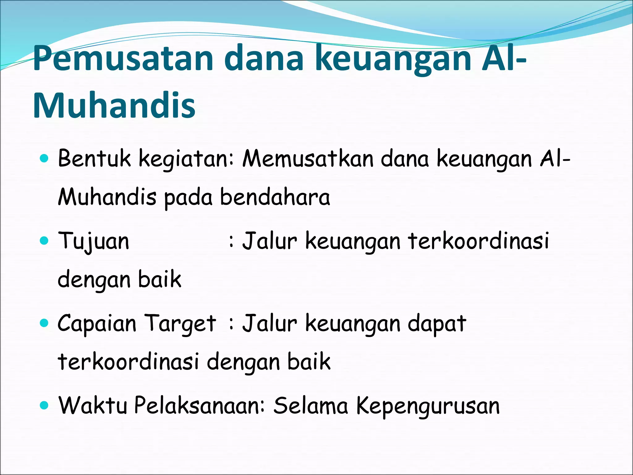 Proker bendahara al muhandis 2013.ppt