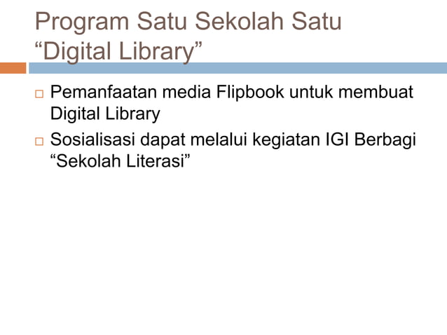 PROKER BIDANG LITERASI.ppt