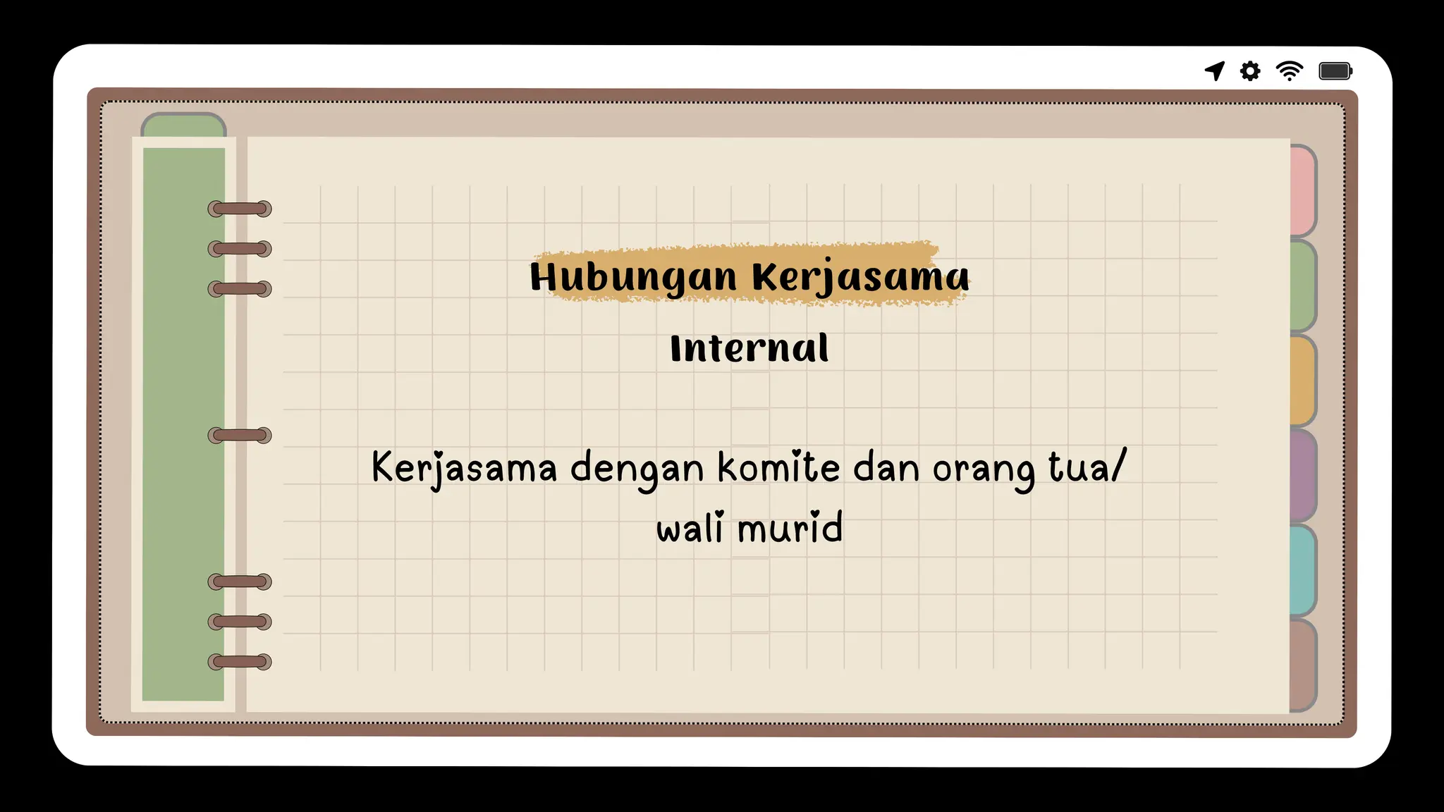 PROKER HUbungan masyarakat di sekolahana | PPT