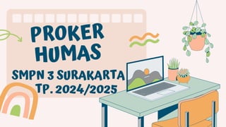 PROKER HUbungan masyarakat di sekolahana | PPT