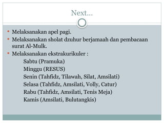 PROGRAM KERJA WAKA KESISWAAN TAHN 2023 / 2024 | PPTX