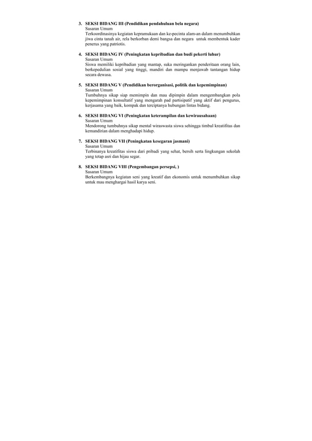 Proker osis 89 lengkap jadi | PDF