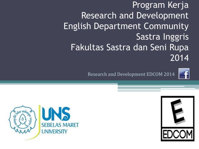 Work Programs of RnD EDCOM FSSR UNS | PPTX