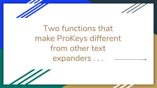 ProKeys chrome extension | PPTX