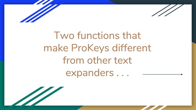 ProKeys chrome extension | PPTX