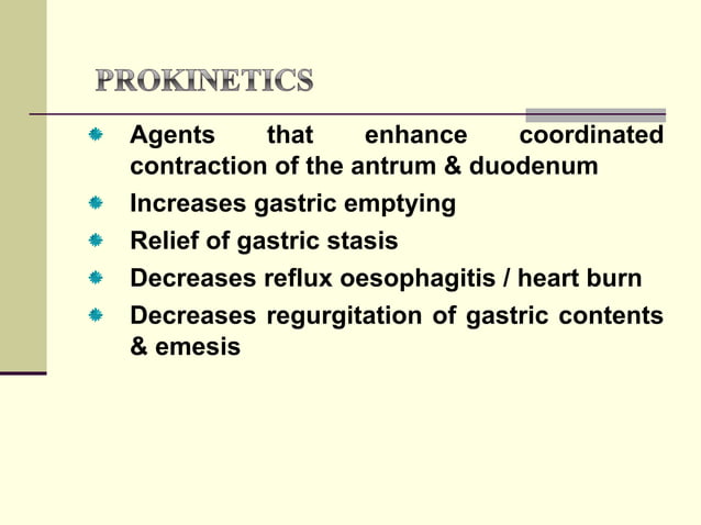 Prokinetics | PPT | Digestive Disorders | Diseases and Conditions