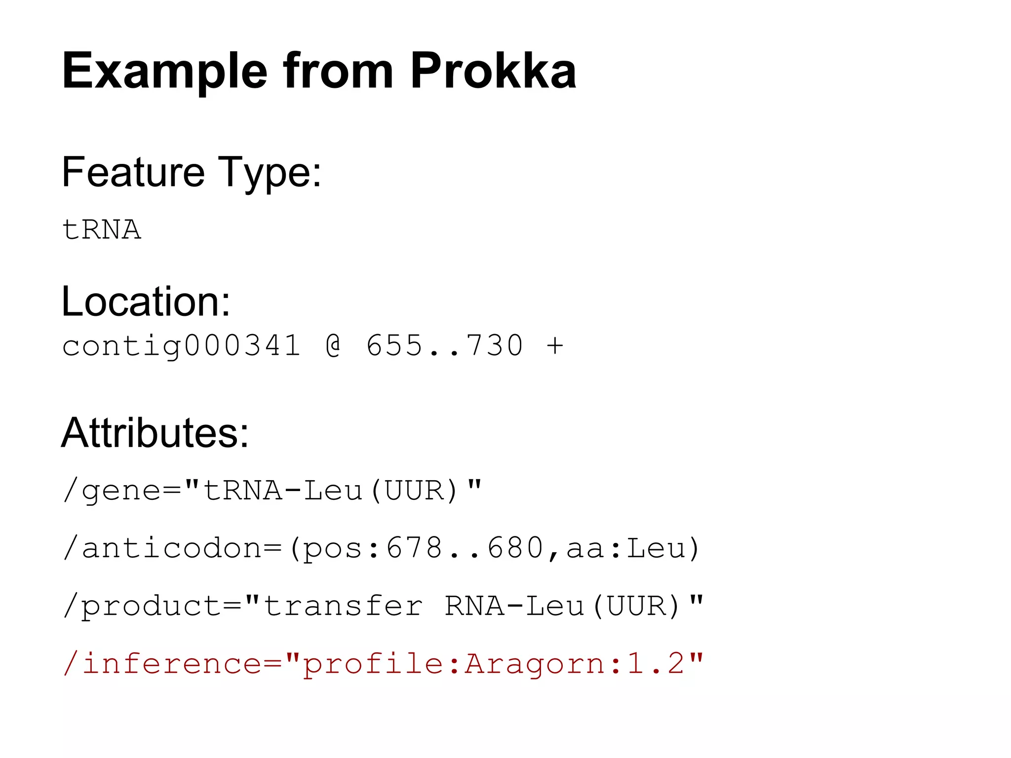 Prokka - rapid bacterial genome annotation - ABPHM 2013 | PPTX