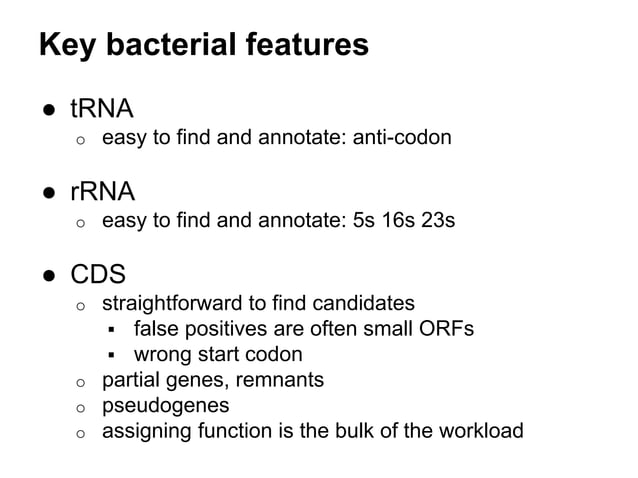 Prokka - rapid bacterial genome annotation - ABPHM 2013 | PPTX